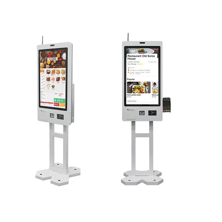 21.5-32 Inch Self Ordering Kiosk with Receipt Printer & Payment