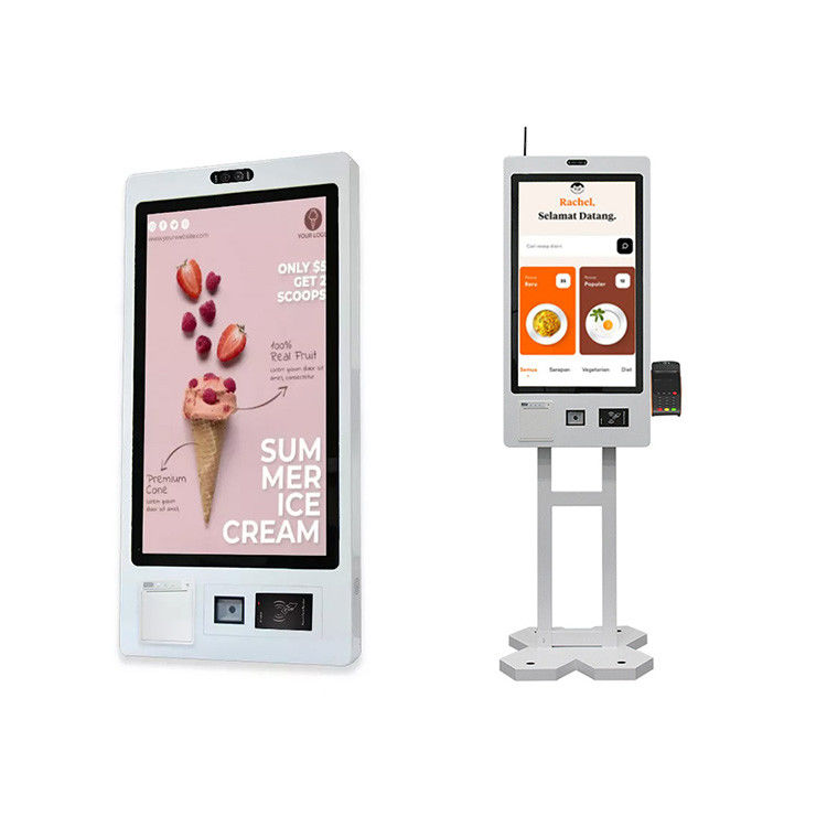 Android OS Self Payment Kiosk For Shopping Mall Floor-standing