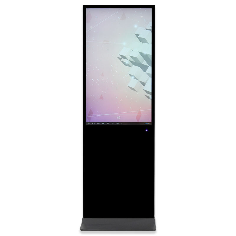 43 49 55 Inch Touch Screen Lcd Advertising Kiosk Vertical Player Display