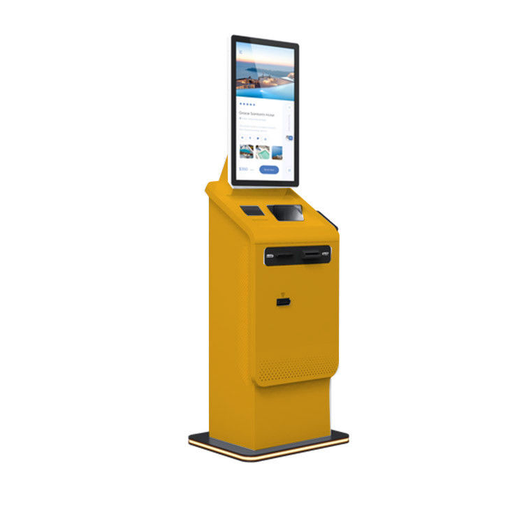 High Resolution Floor Standing Touch Kiosk for Bill Payment Self ...