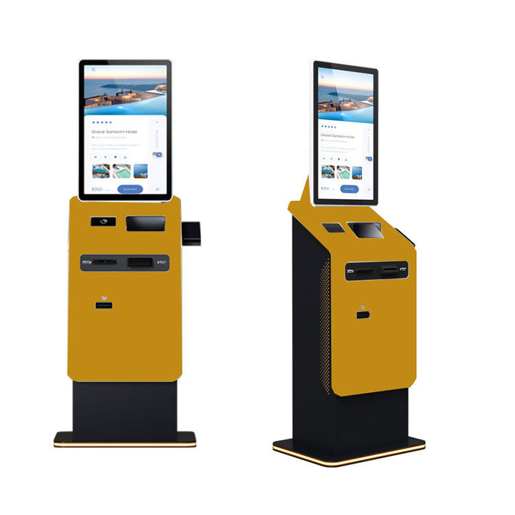 Crtly Touch Screen Self Service Booth Printer Bill Cash Payment Kiosks ...