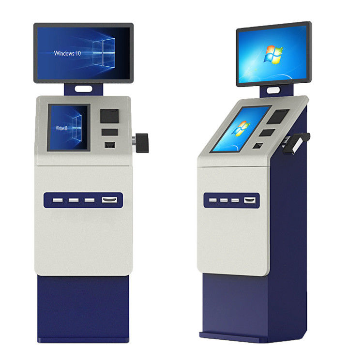 Interactive Smart Intelligent Self Service Library Check In Check Out Kiosk