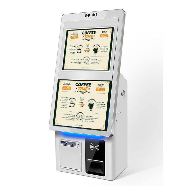 Crtly 23'' Touch Screen Self Service Payment Kiosk For McDonald's/KFC ...