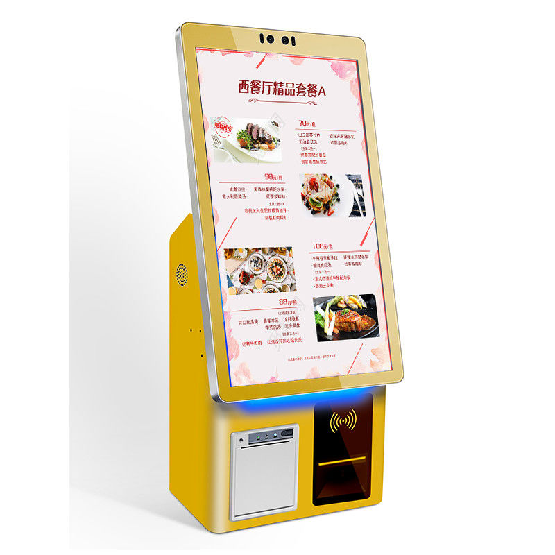 Crtly Food Ordering Kiosk Touch Screen Display Wall-mounting ...