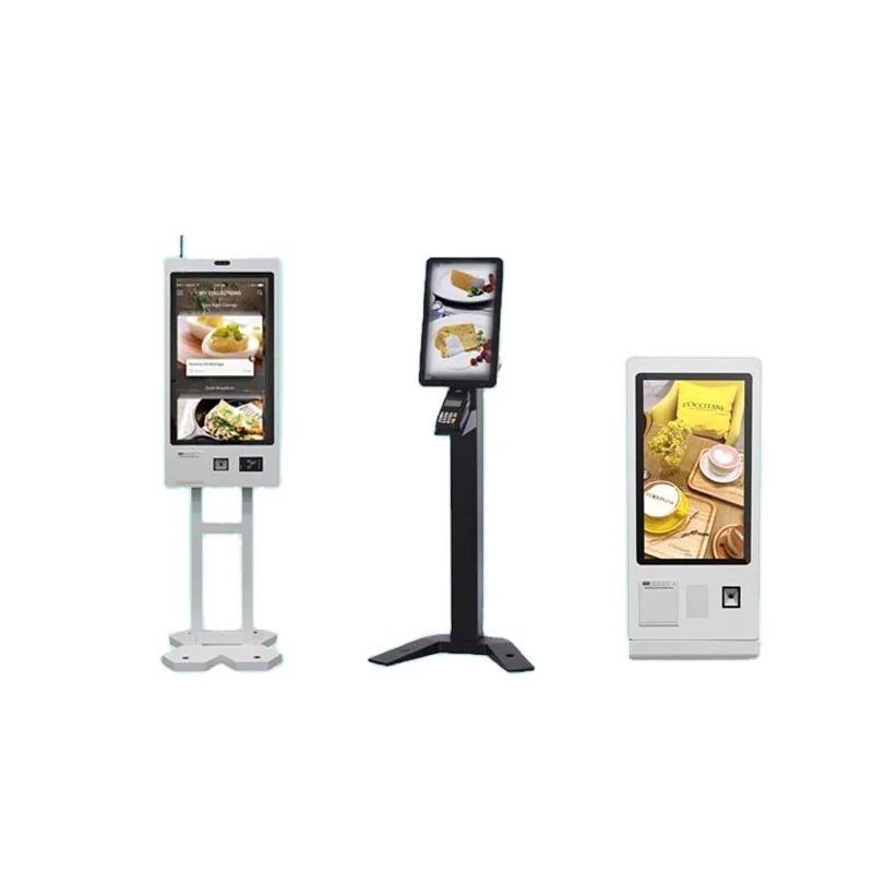 High Resolution Touch Screen Restaurant Ordering Kiosk for Indoor ...