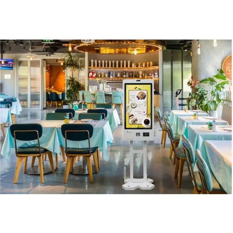 21.5'' Touchscreen Self Service Check In Kiosk With Billnote Validation ...