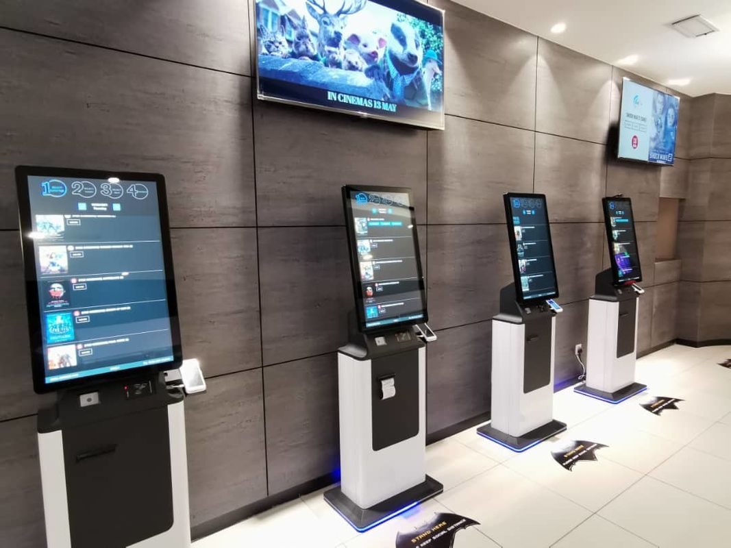 23" Touch Screen Self-Service Payment Kiosk for Fast Food Chains and ...