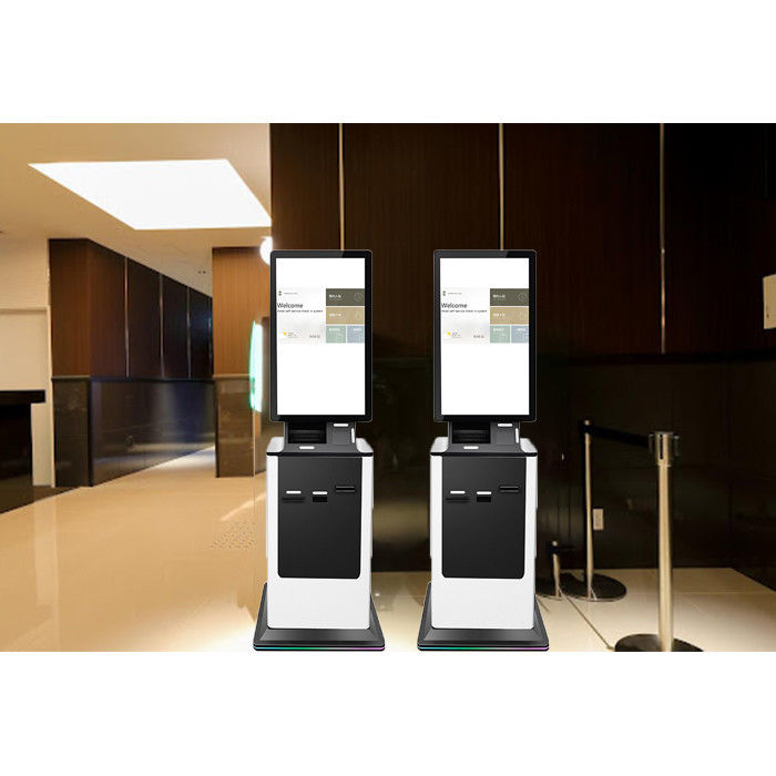 27 inch Payment Kiosk with Self Service ATM Cash Deposit QR Scanner ...