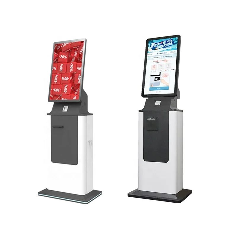 FHD Self Service Touchscreen Kiosk With Optional QR Code And RFID