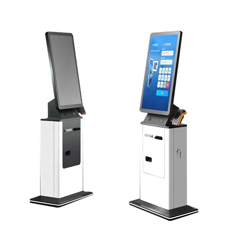 Vertical Self Service Kiosk with Thermal Printer and Customizable Color ...