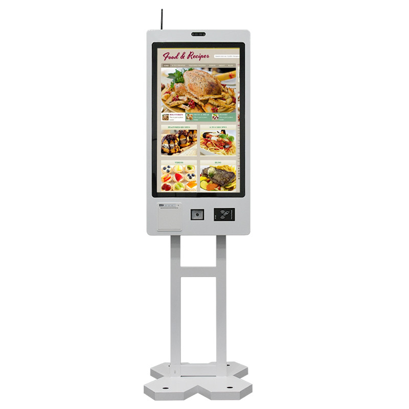 Automatic Fast Food Touch Screen Ordering Kiosk Self Service
