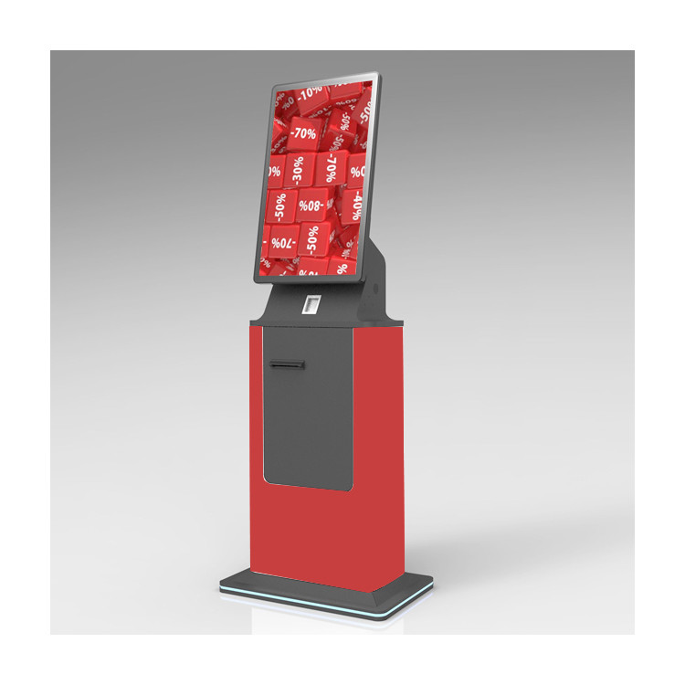 19 Inch Self Payment Kiosk Automatic Card Reader Self Service Terminal