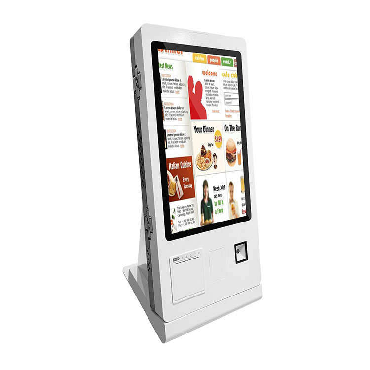 SDK Self Ordering Kiosk Machine Barcode Scanner Kiosk For Chain Store ...