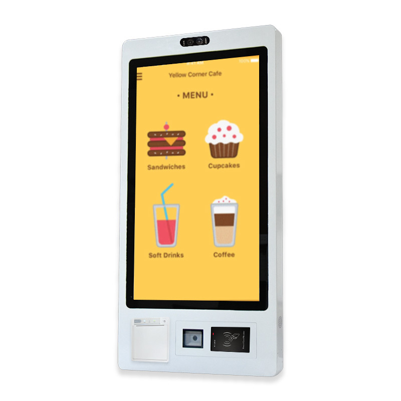 Self Service Restaurant Ordering Kiosk Machine System For Order Food