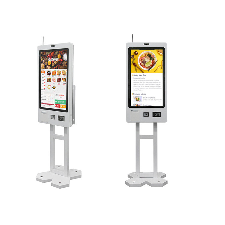 Interactive Self Service Payment Automatic Touch Screen Kiosk Mcdonalds ...
