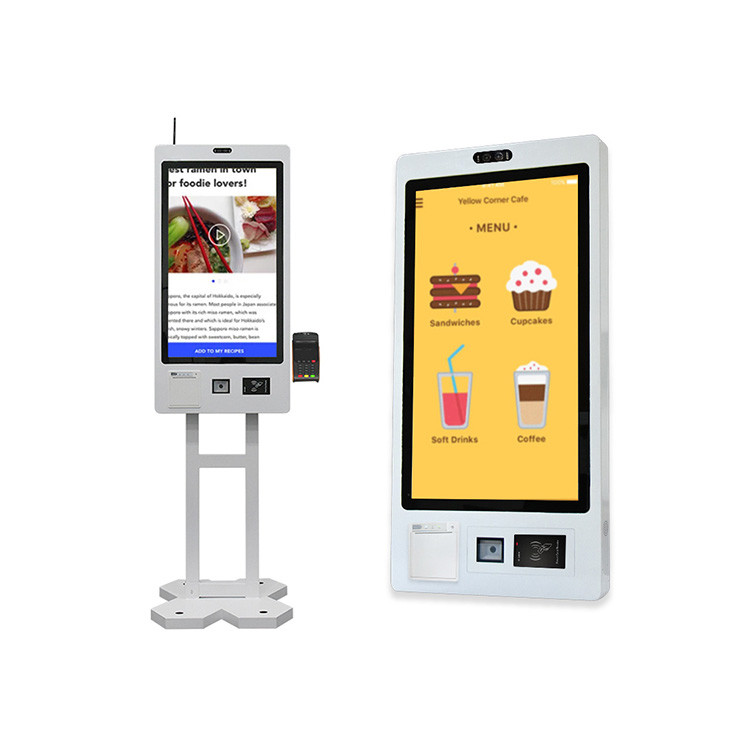 Restaurant Touch Screen Kiosk Self Order Self Service Kiosk Touch ...