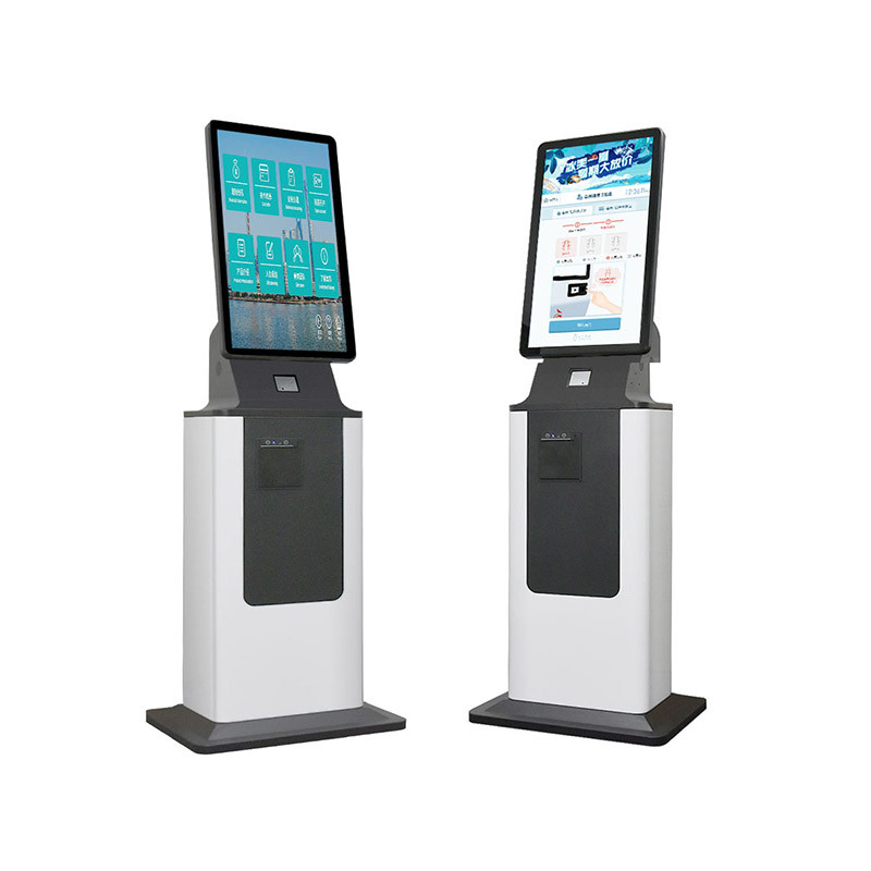 Check In Kiosk POS Android System Hotel Self-service Checkout Printer ...