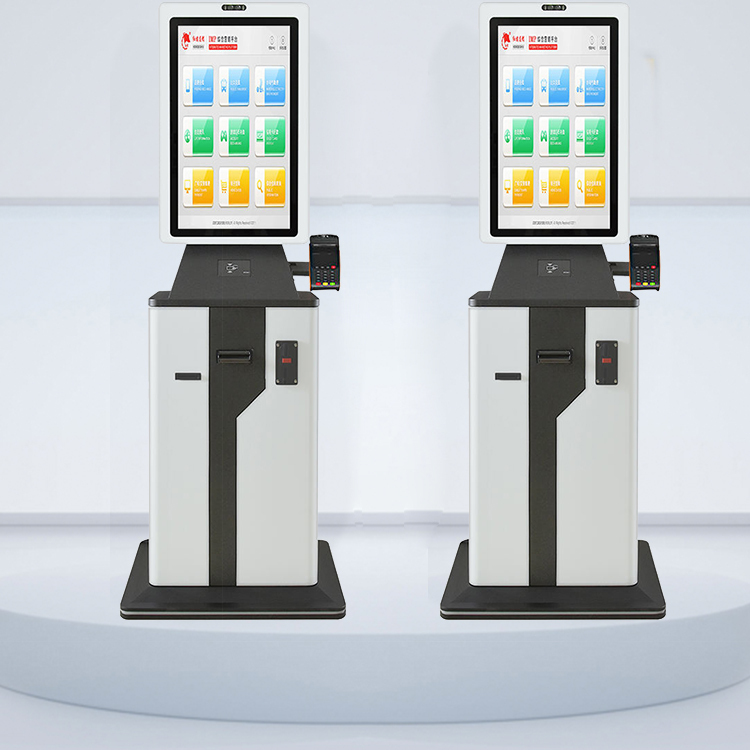 Streamlined Payment Ticket Vending Machine Kiosks With Touch Screen