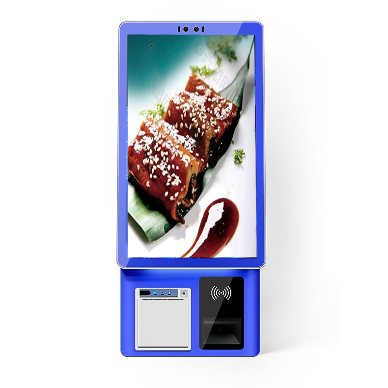 21.5 Inch Chain Restaurant Self Ordering Kiosk Electronic Menu Self ...