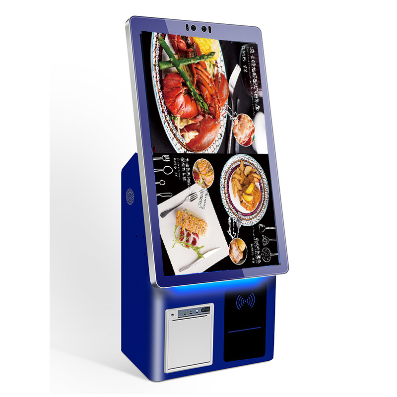 Scan Code Self Checkout Kiosk Fast Food Self Payment Kiosks