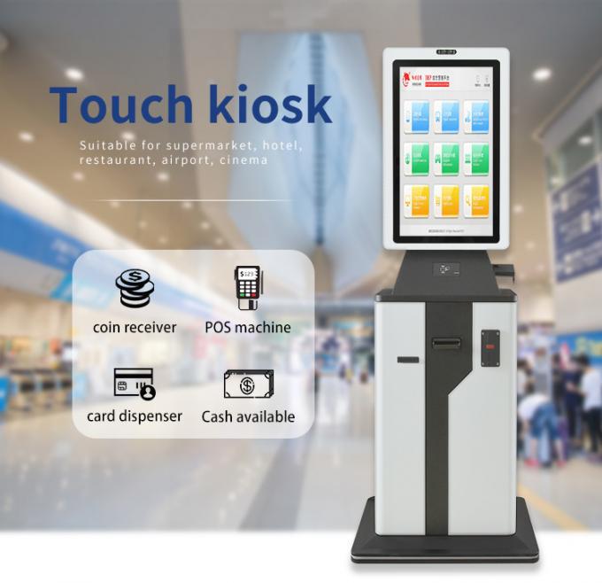 Standing Restaurant Ordering Kiosk