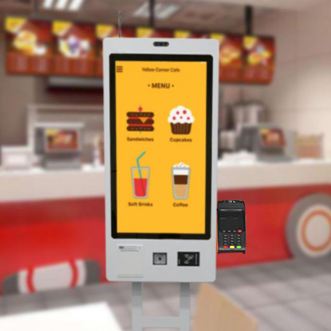 Self Ordering Ticket Dispensing Machine Barcode Scanner Kfc Self ...