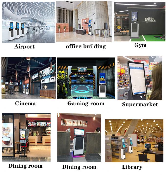 Floor Standing Self Service Dispenser Ticket Vending Kiosk Vending Machine