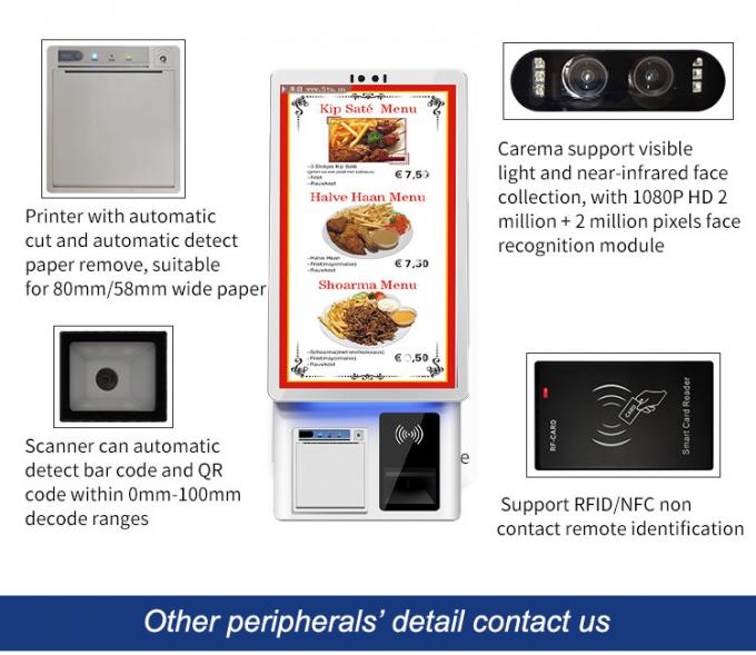 Android/Window Self Checkout Machines With NFC Reader / RFID Reader